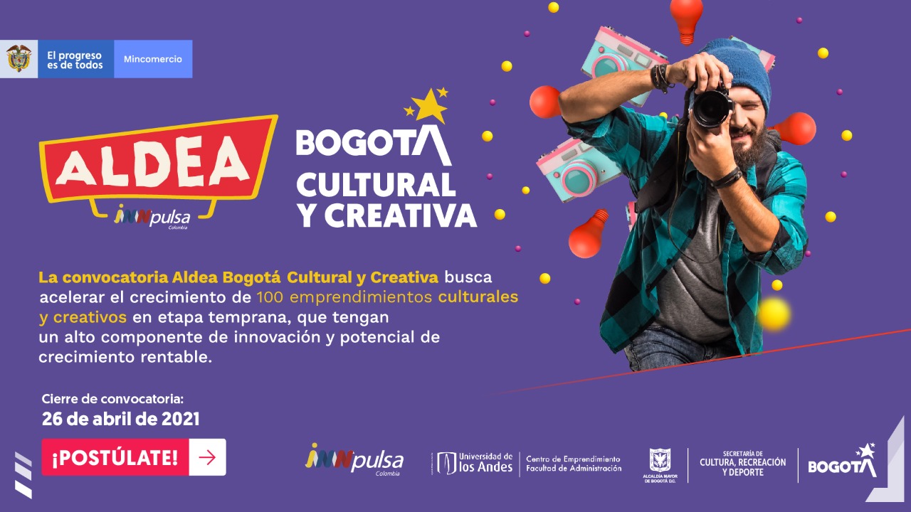 Aldea Bogotá Cultural y Creativa extiende fechas de inscripción | Secretaría de Cultura ...